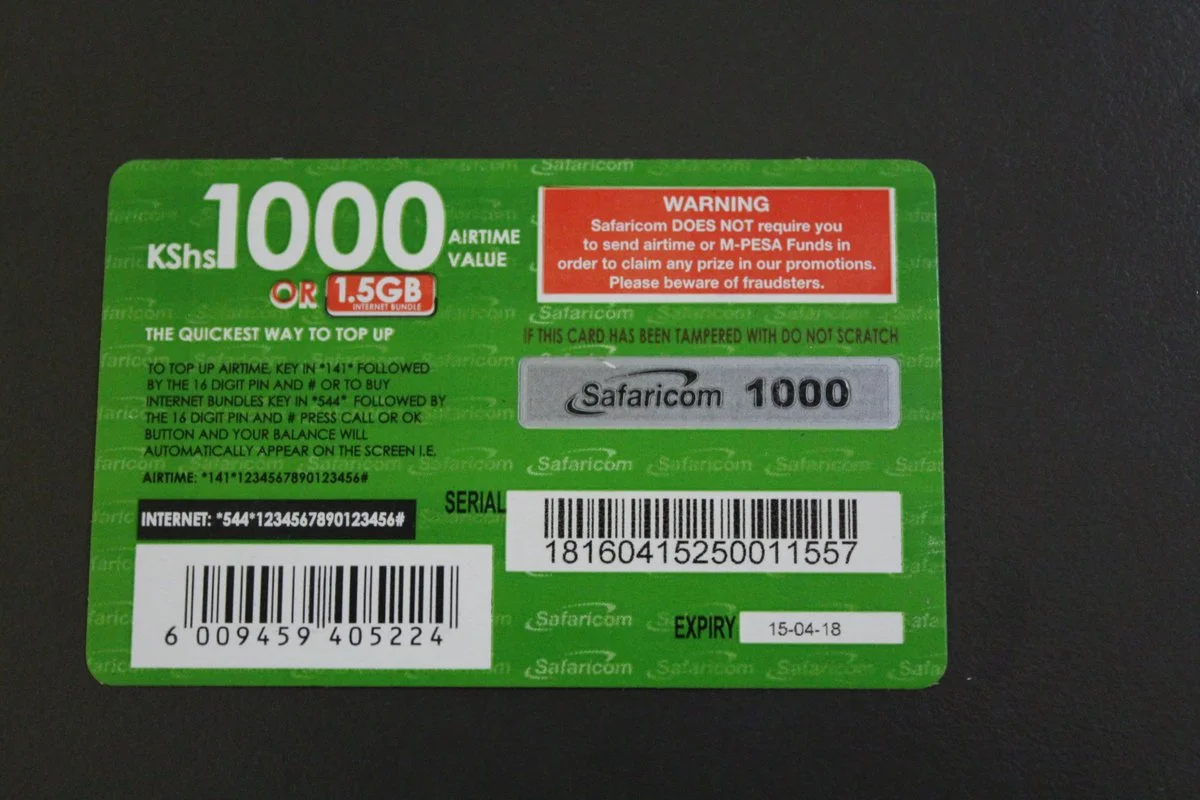 How to Top-Up a Different Safaricom Line Using Voucher Via USSD Code
